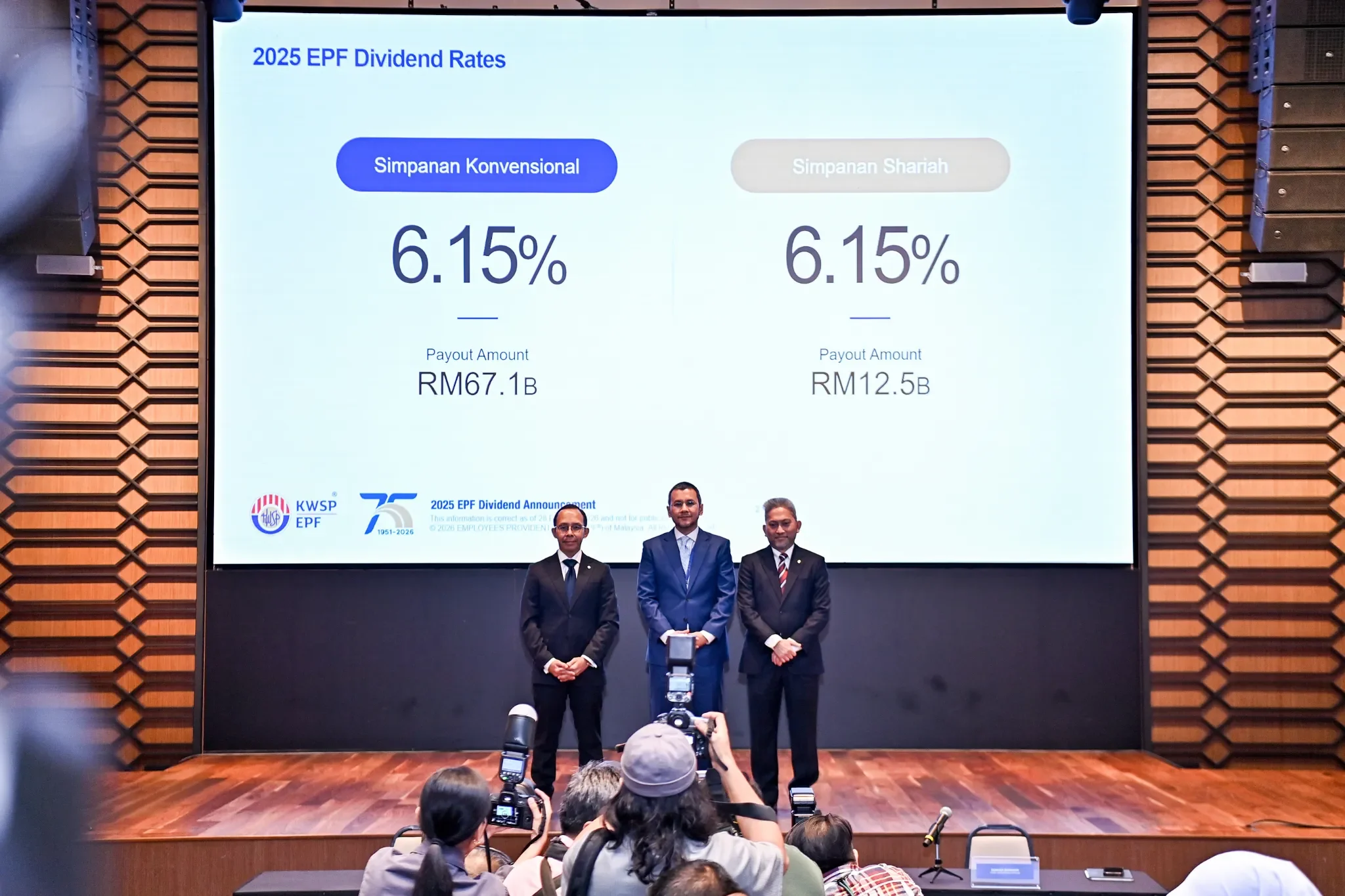 EPF Declares 6.15% Dividend for Simpanan Konvensional and 6.15% for ...